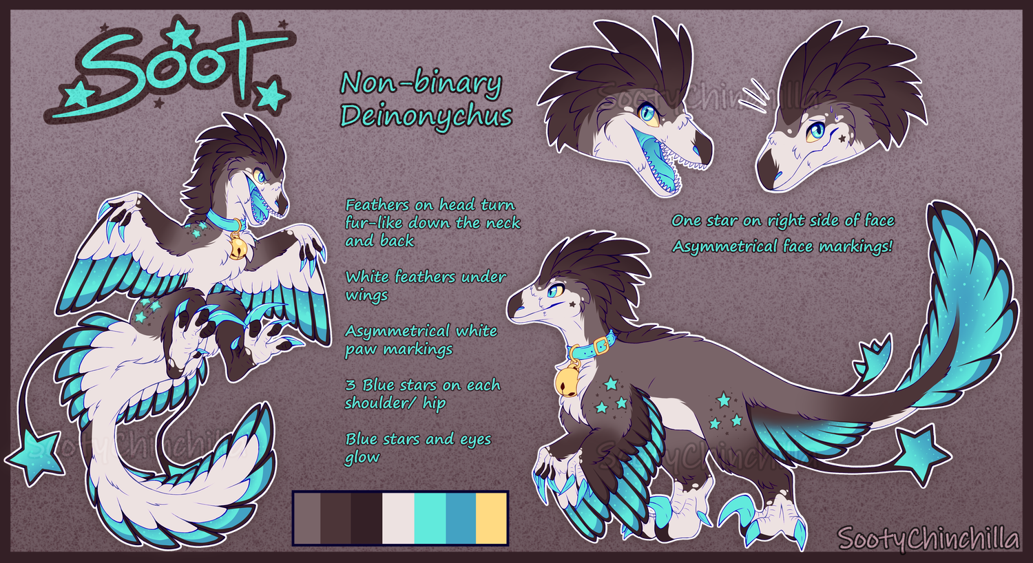 Raptor Soot Reference by @SootyChinchilla – Sheezy.Art