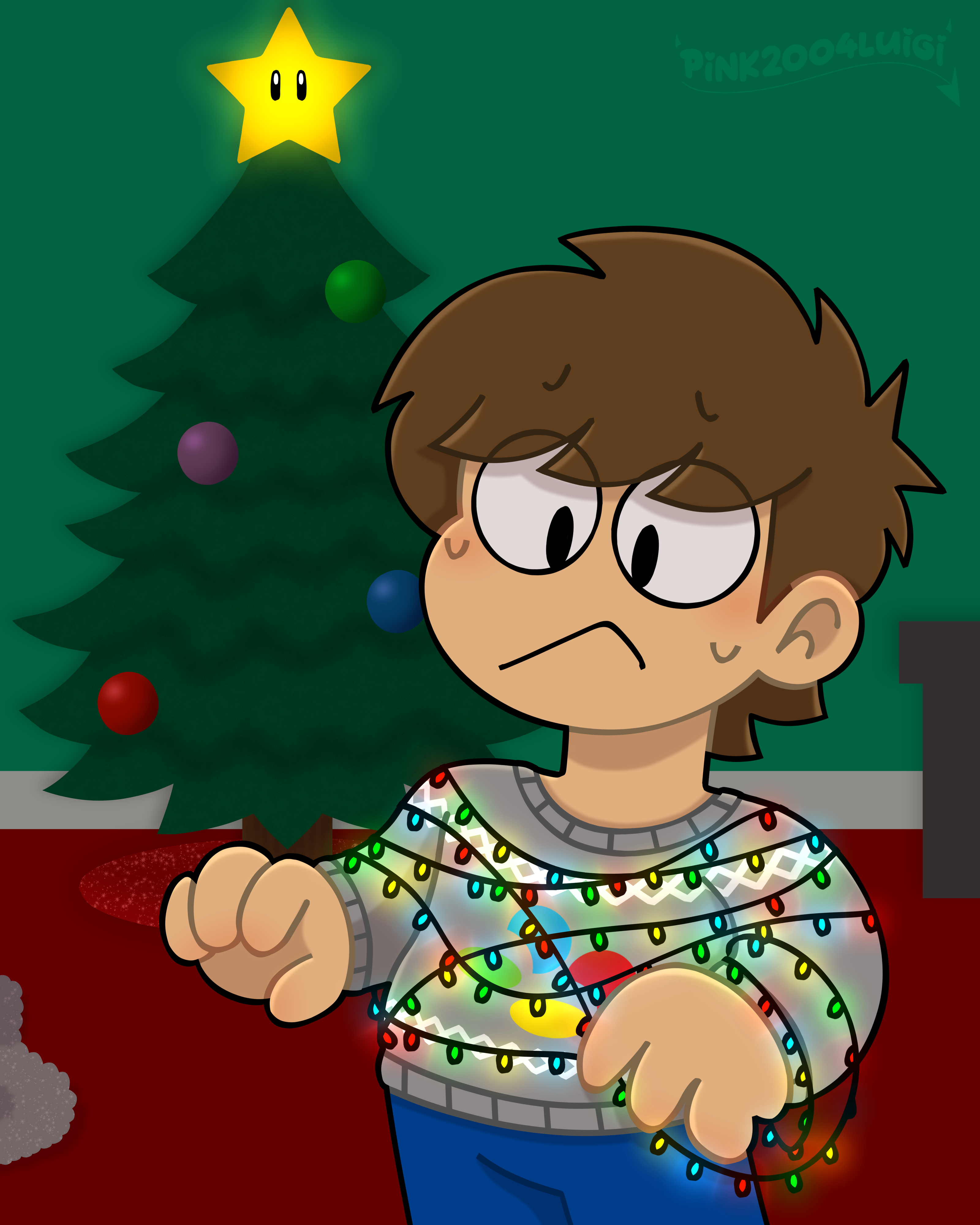Christmas Lights [Connor Canary] by @pink2004luigi – Sheezy.Art