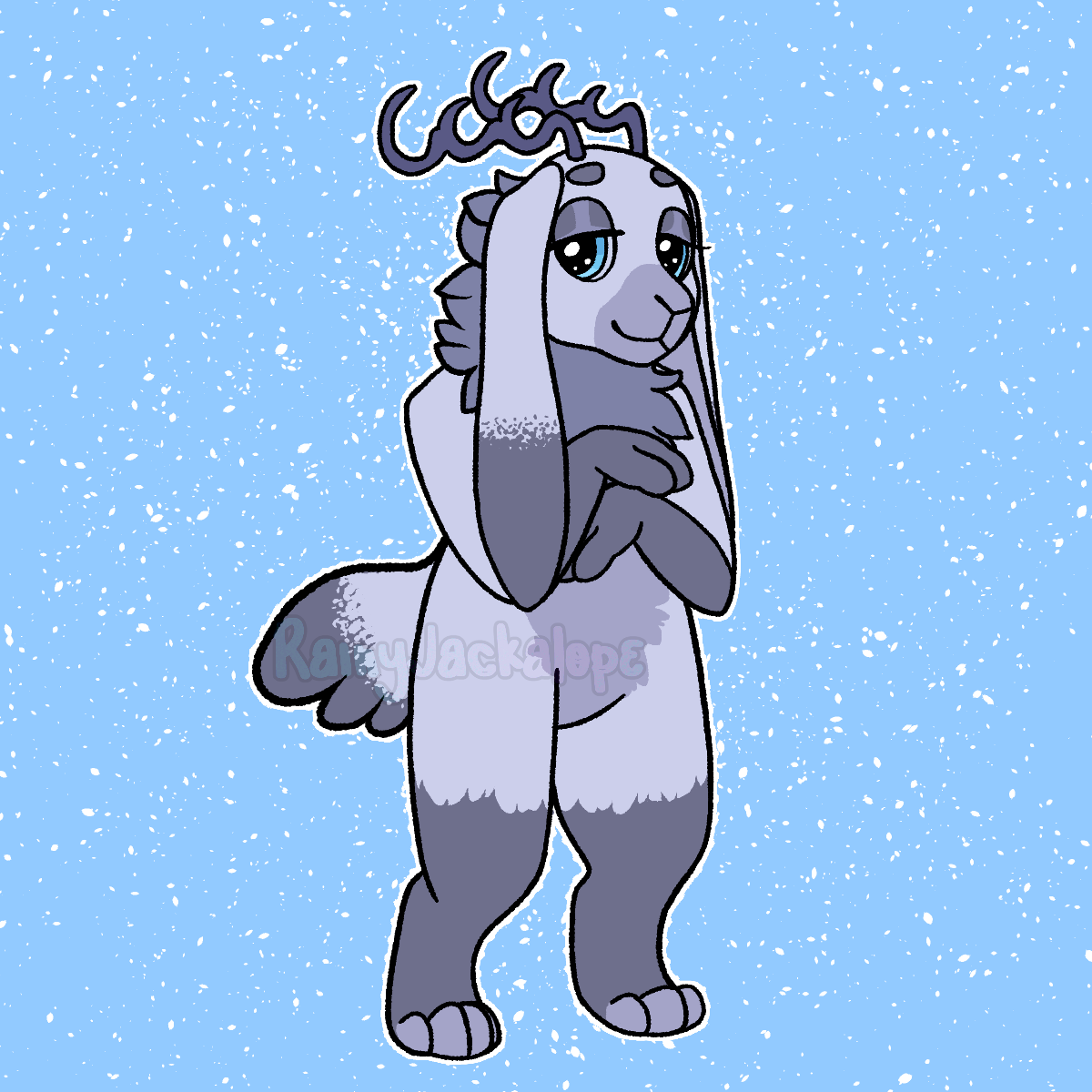 Snowy by @RainyJackalope – Sheezy.Art