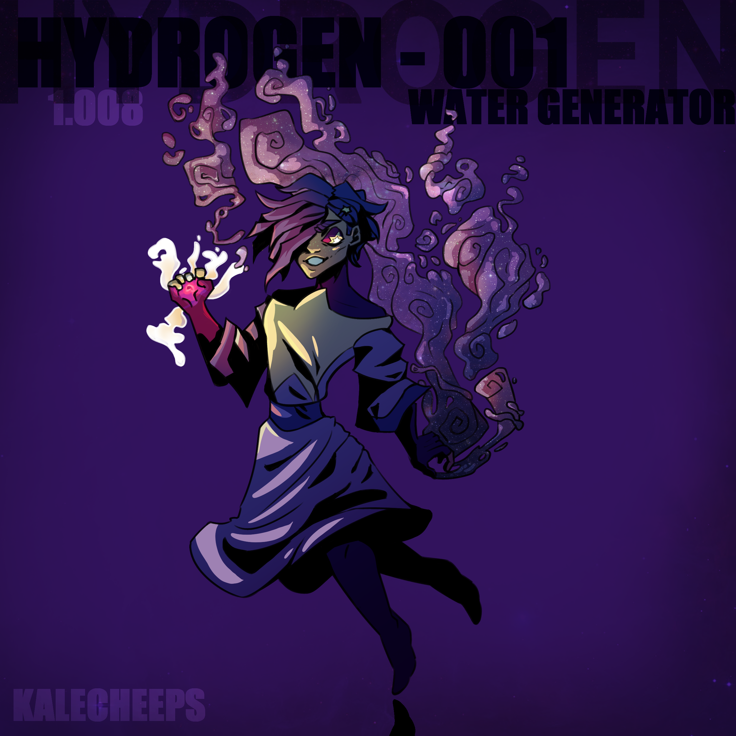 [Pre-UNFUNDAMENTAL] Hydrogen Poster by @KALECHEEPS – Sheezy.Art