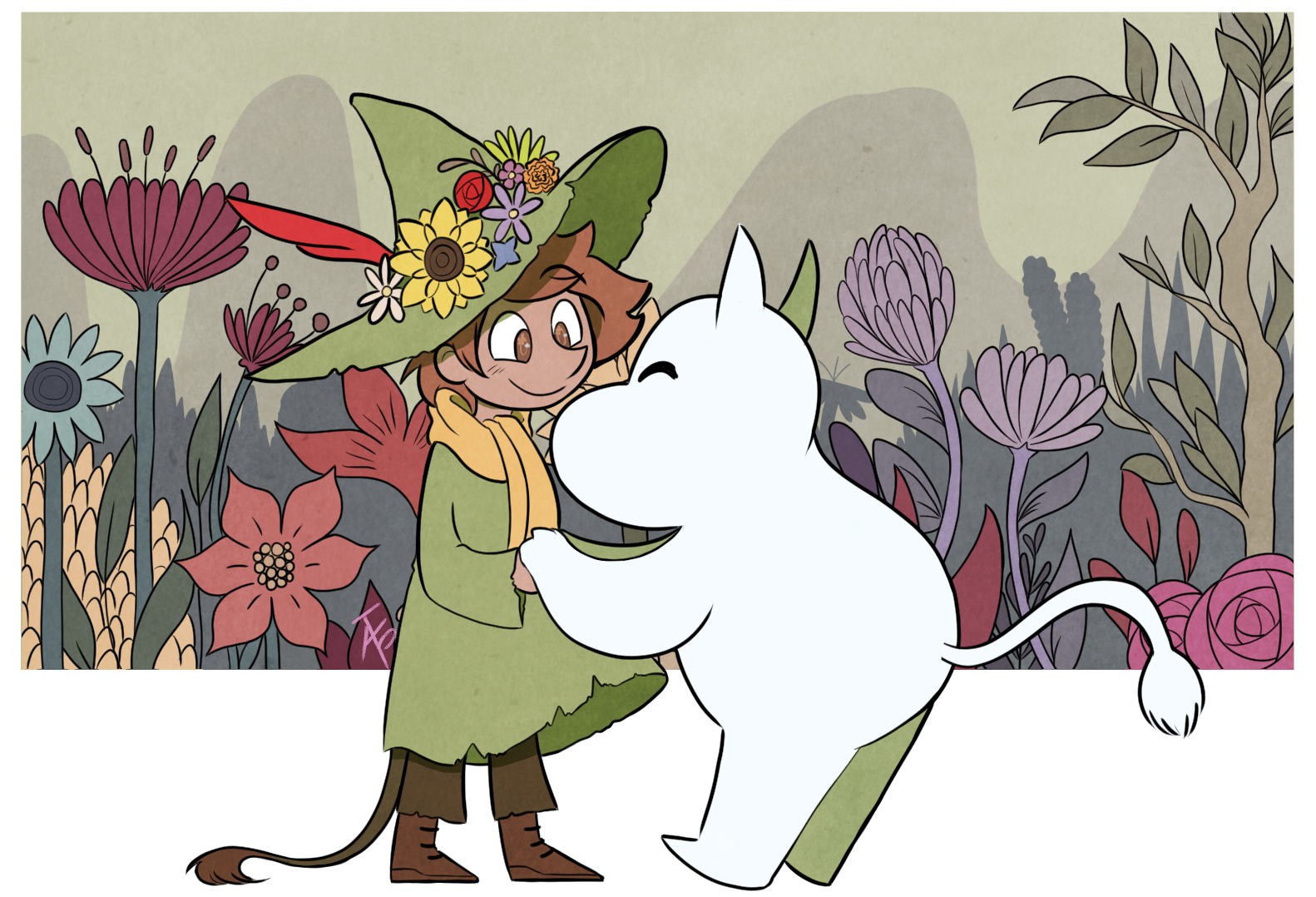 Fanart - Moomin 1 by @AtokinPumpkin – Sheezy.Art