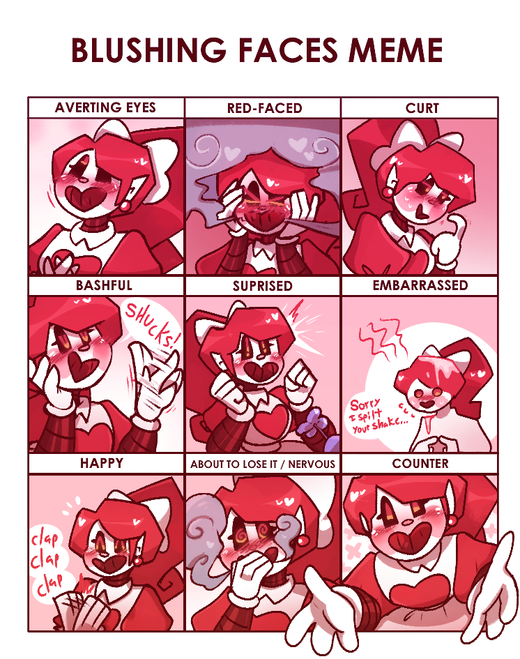 Blush meme by @UncleCucky – Sheezy.Art