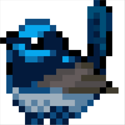 Sheezy.Art – fairywren gif by @wren