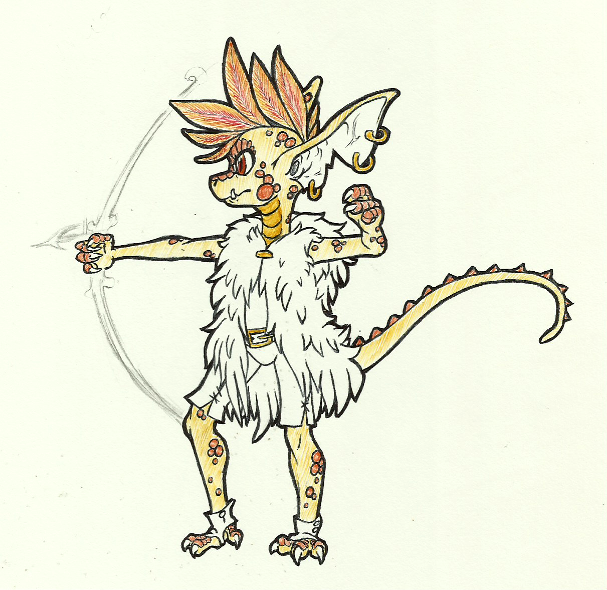 Lint the Kobold Ranger by @CautionCat – Sheezy.Art