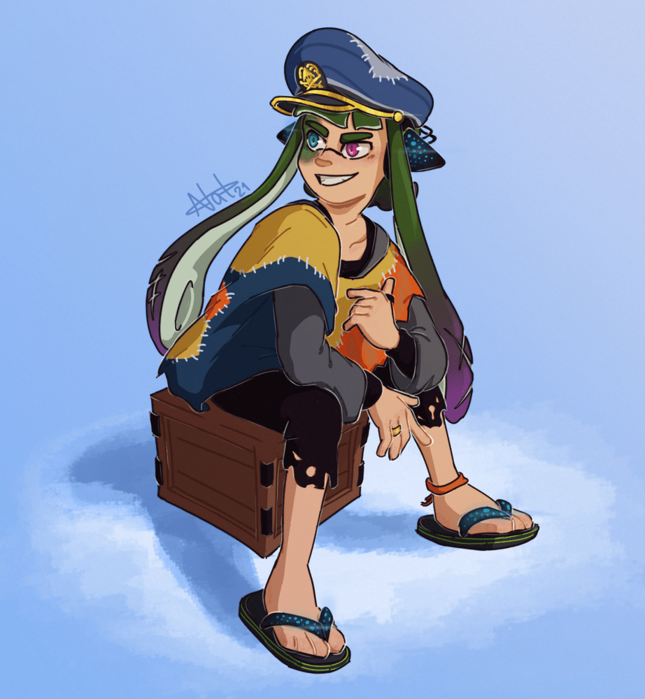 captain!!!! (september 2021) by @natypinkns – Sheezy.Art
