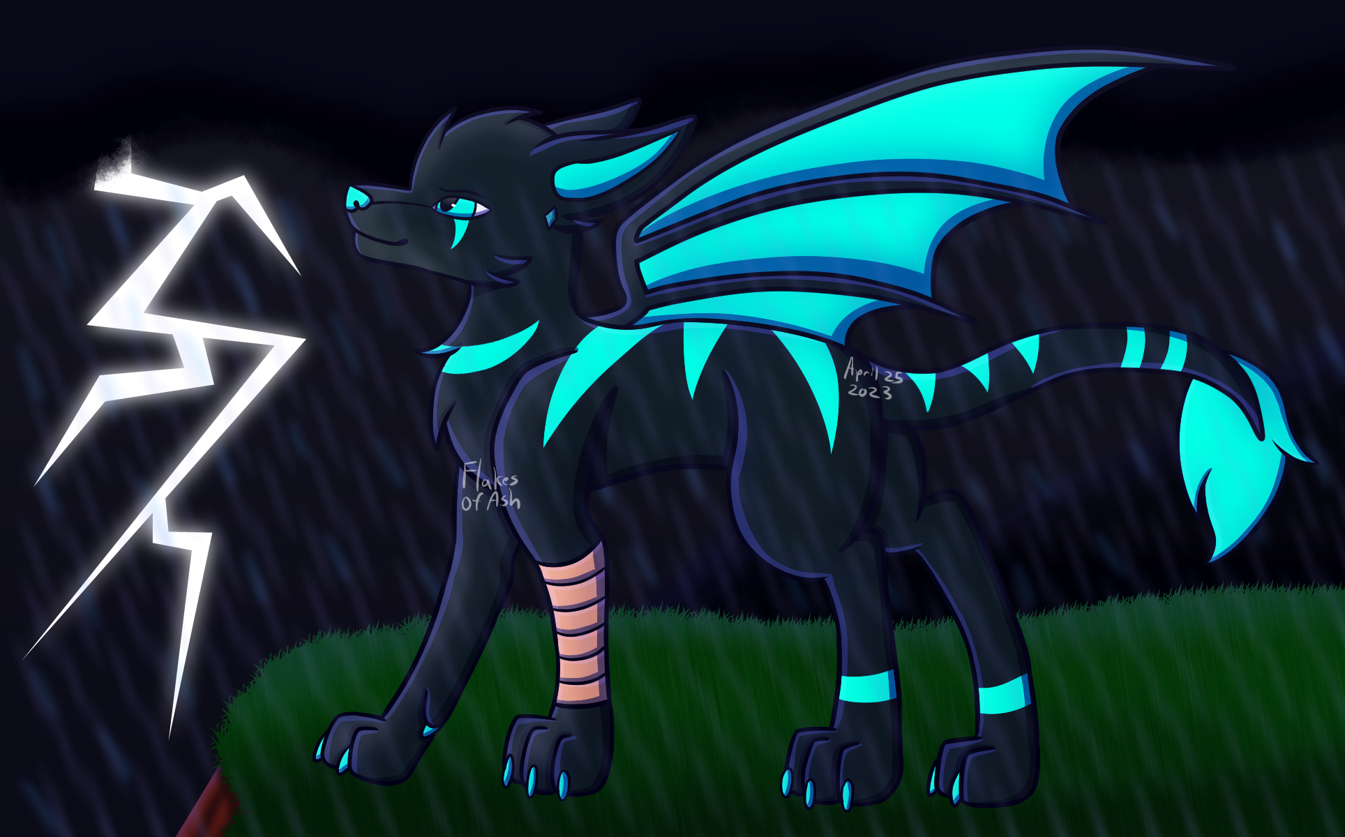 (OC) Lightning by @Flakes-Of-Ash – Sheezy.Art