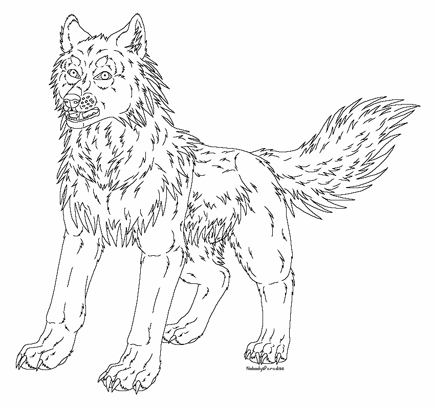 F2U wolf base - MS Paint friendly (OLD 2015) by @NobodysParadise_Bases ...