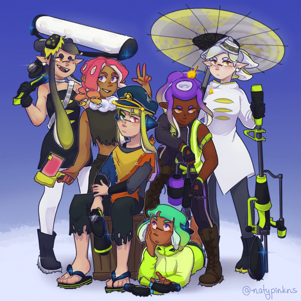 the NEW new squidbeak splatoon (march 2022) by @natypinkns – Sheezy.Art