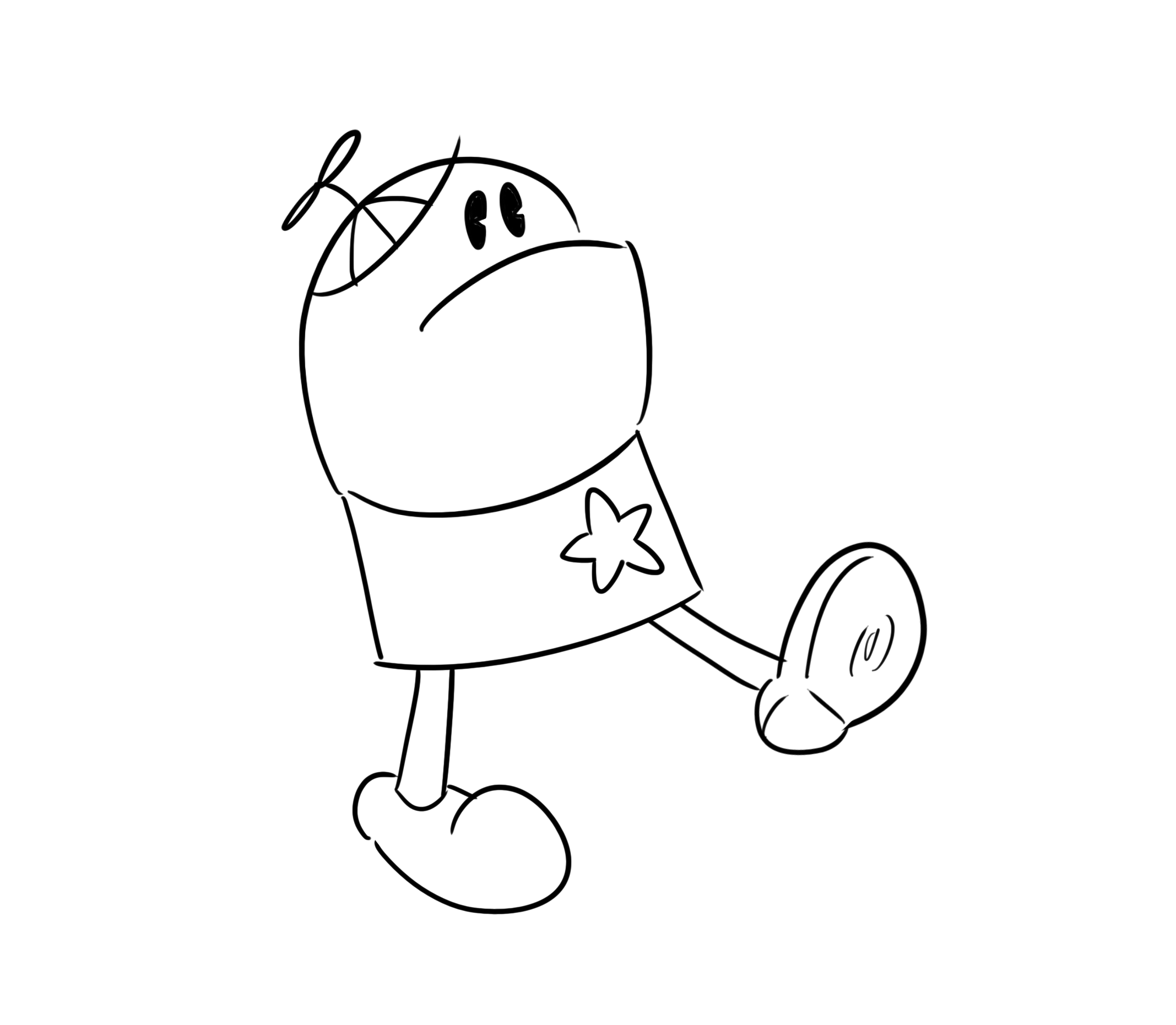 Old-Timey Homestar Runner by @tymime – Sheezy.Art