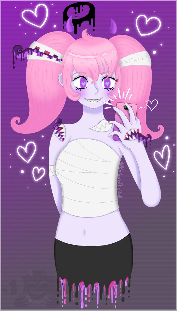 Mari, the twin tailed streamer by @KokoroTheDoll – Sheezy.Art