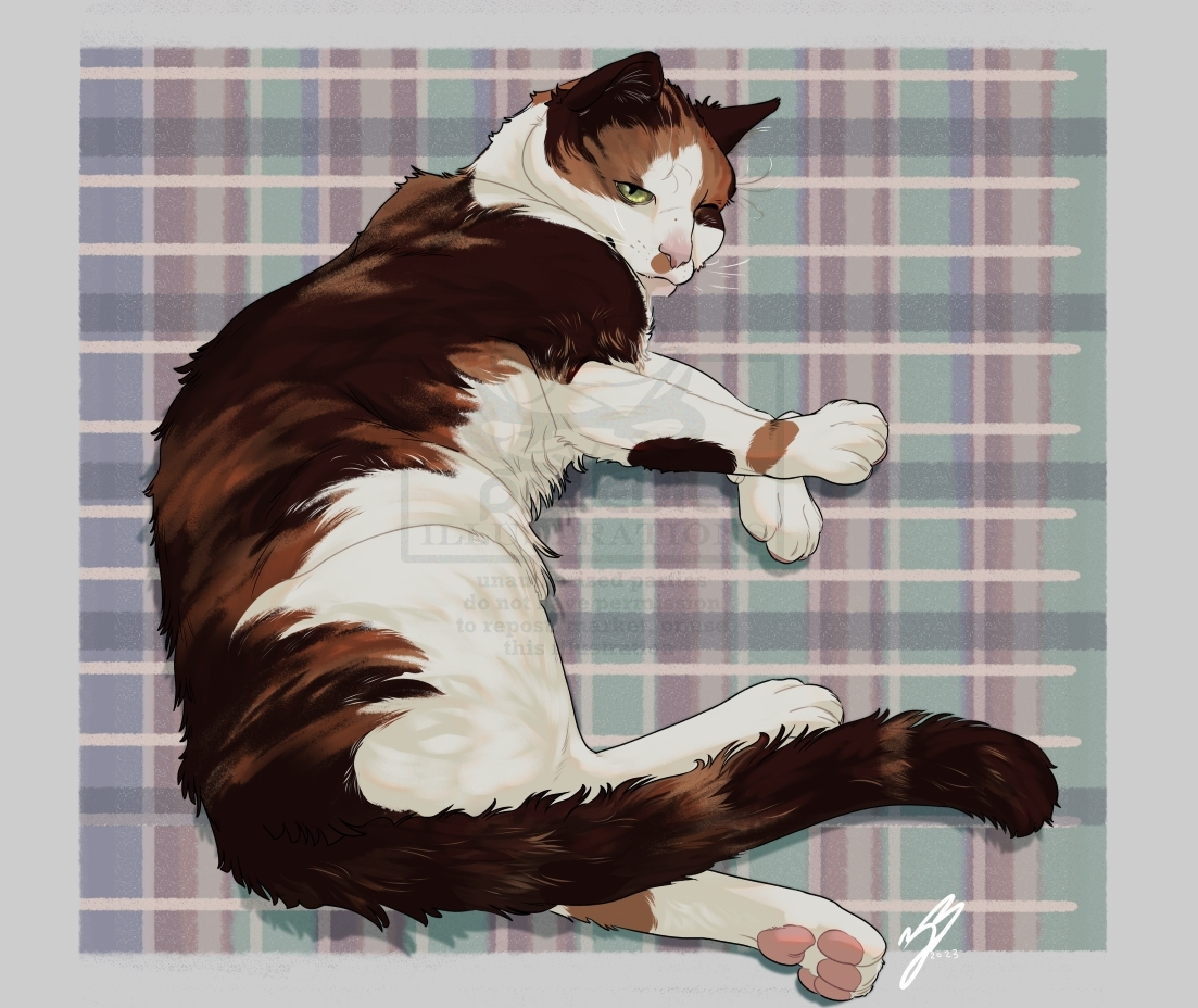 pet portrait by @PDevil – Sheezy.Art