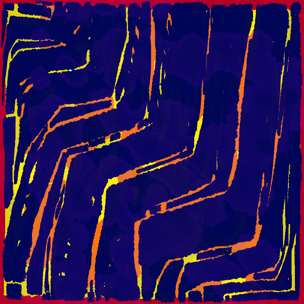 Lava pattern question mark? by @Maskedshark – Sheezy.Art