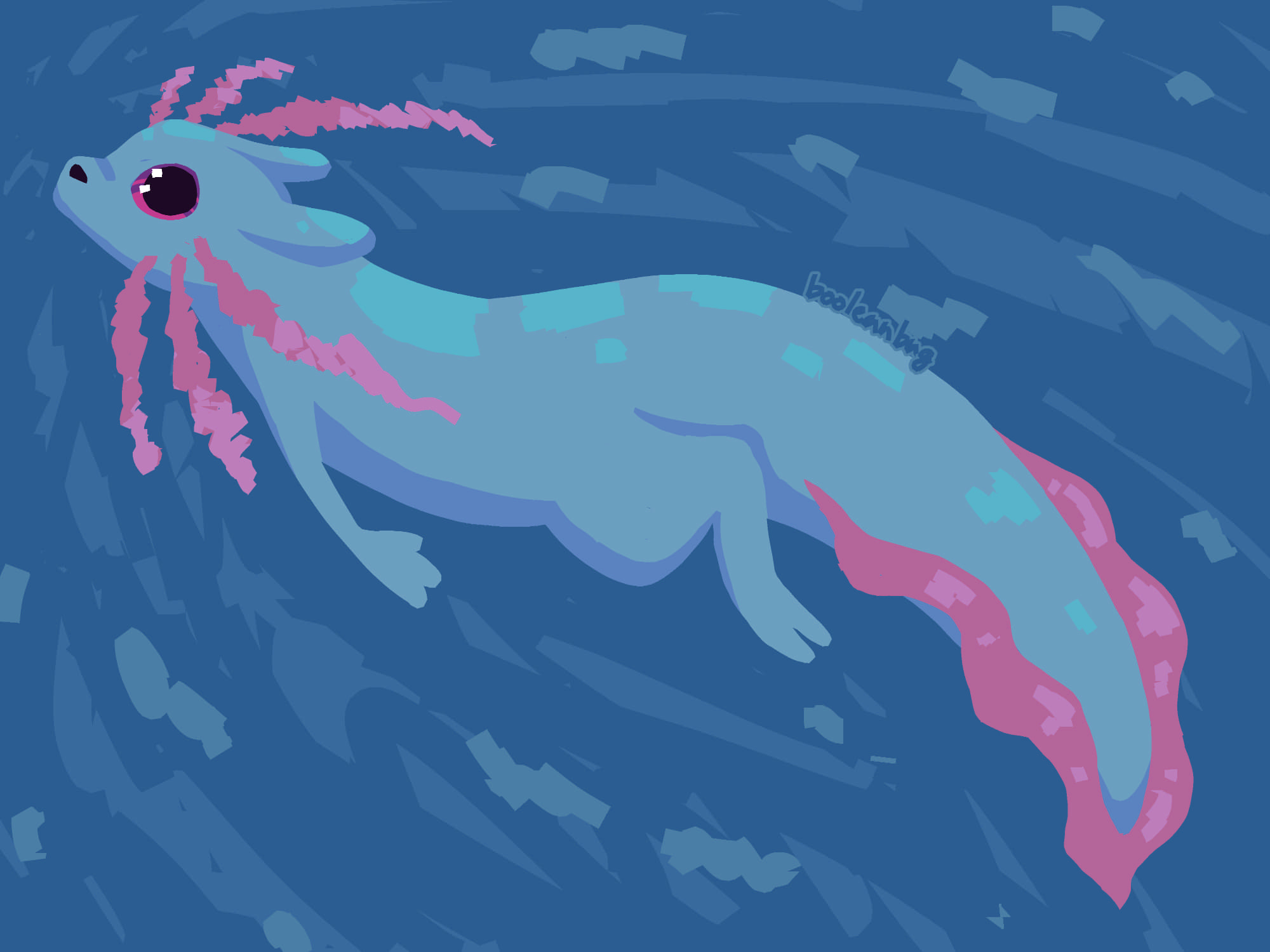 rw art month day 1 - rivulet by @booleanbug – Sheezy.Art