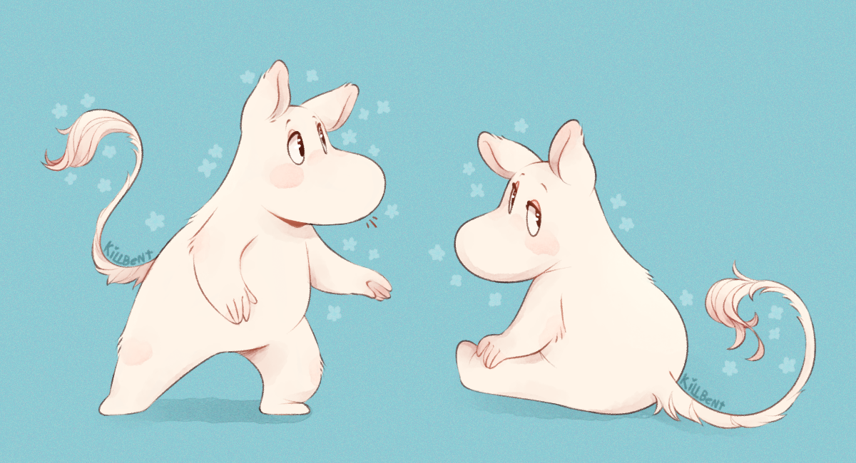 Moomintroll (2021) by @UNCANNYVILLA – Sheezy.Art