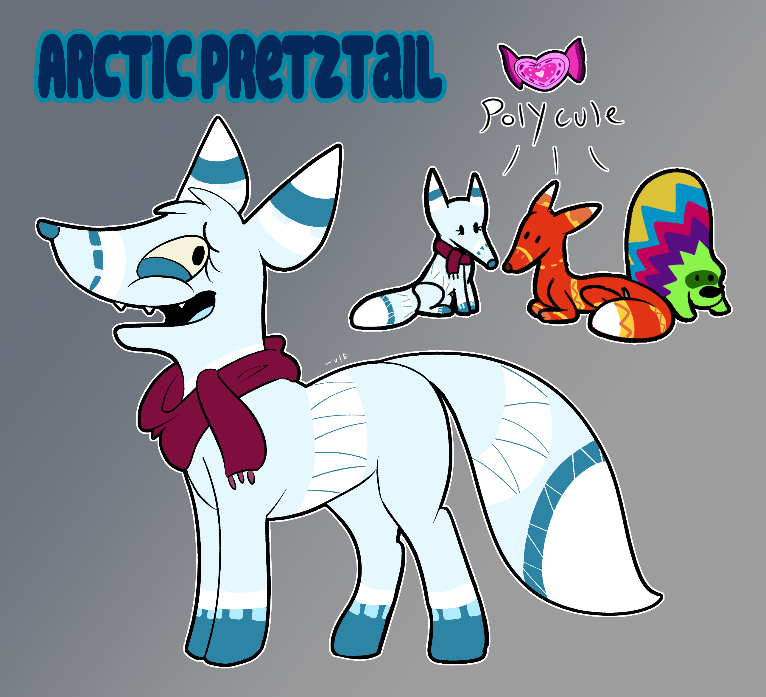 Arctic Pretztail Ref by @Wulfums – Sheezy.Art