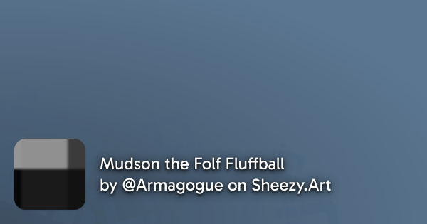 Mudson the Folf Fluffball by @Armagogue – Sheezy.Art