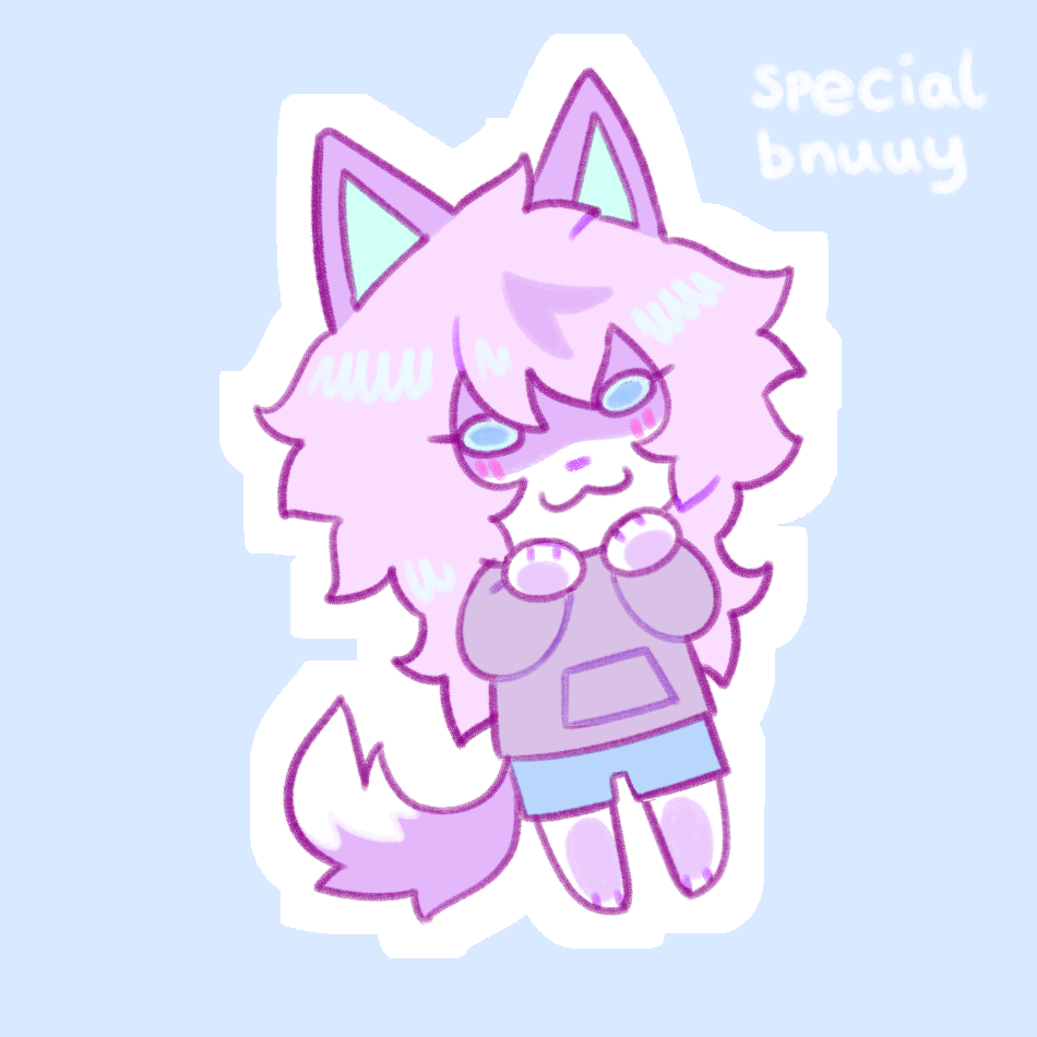 [oc] fox sticker by @specialbnuuy – Sheezy.Art