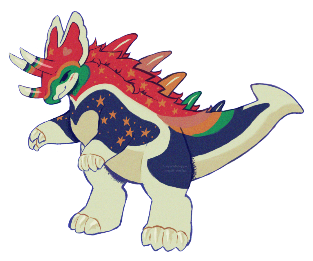D005 - Starry Pentasaurus by @jackie – Sheezy.Art
