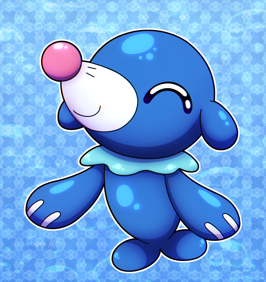 Chibi Pokemon - Popplio by @artsymii – Sheezy.Art
