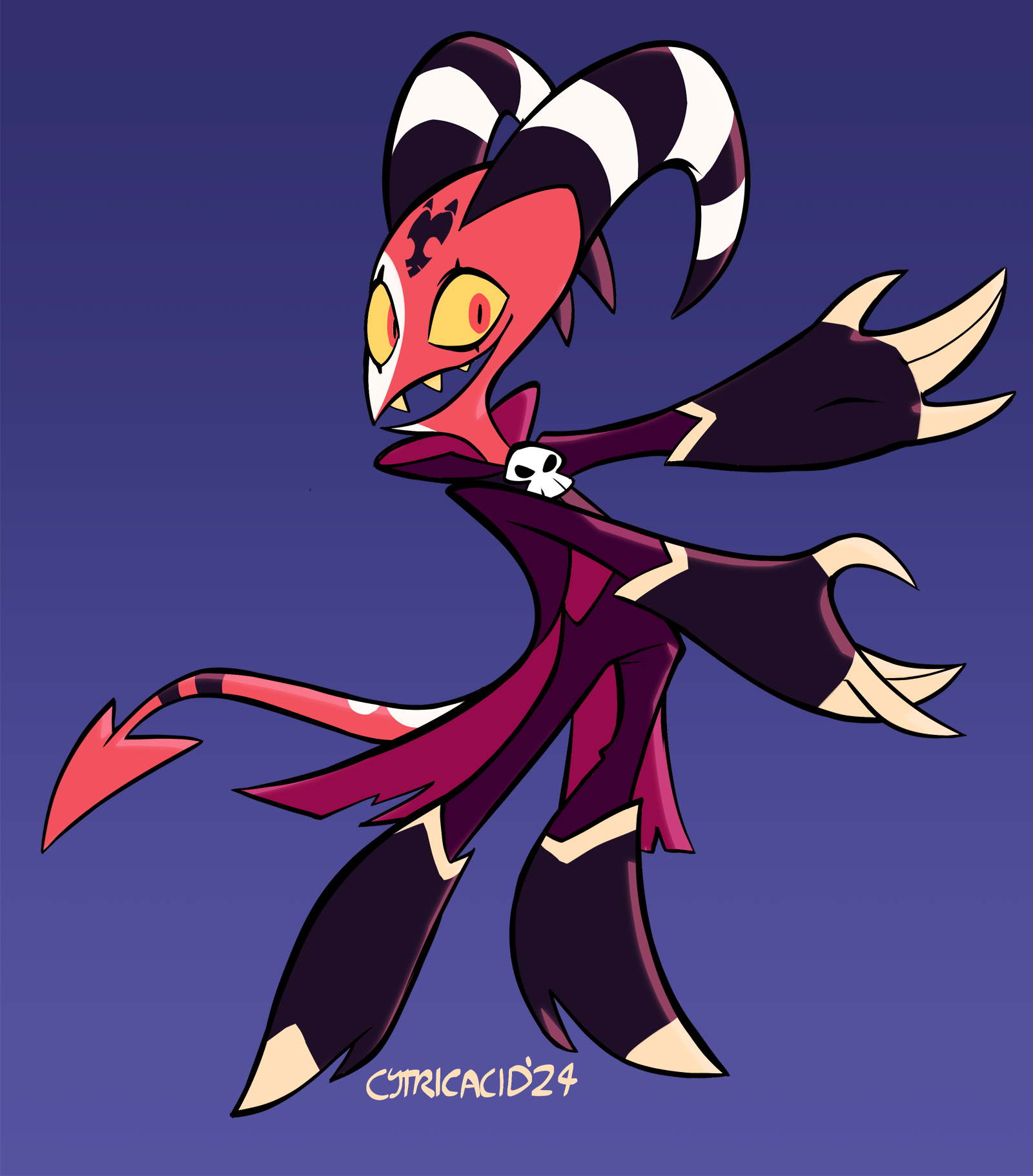 blitzo redesign by @HazbinRewritten – Sheezy.Art