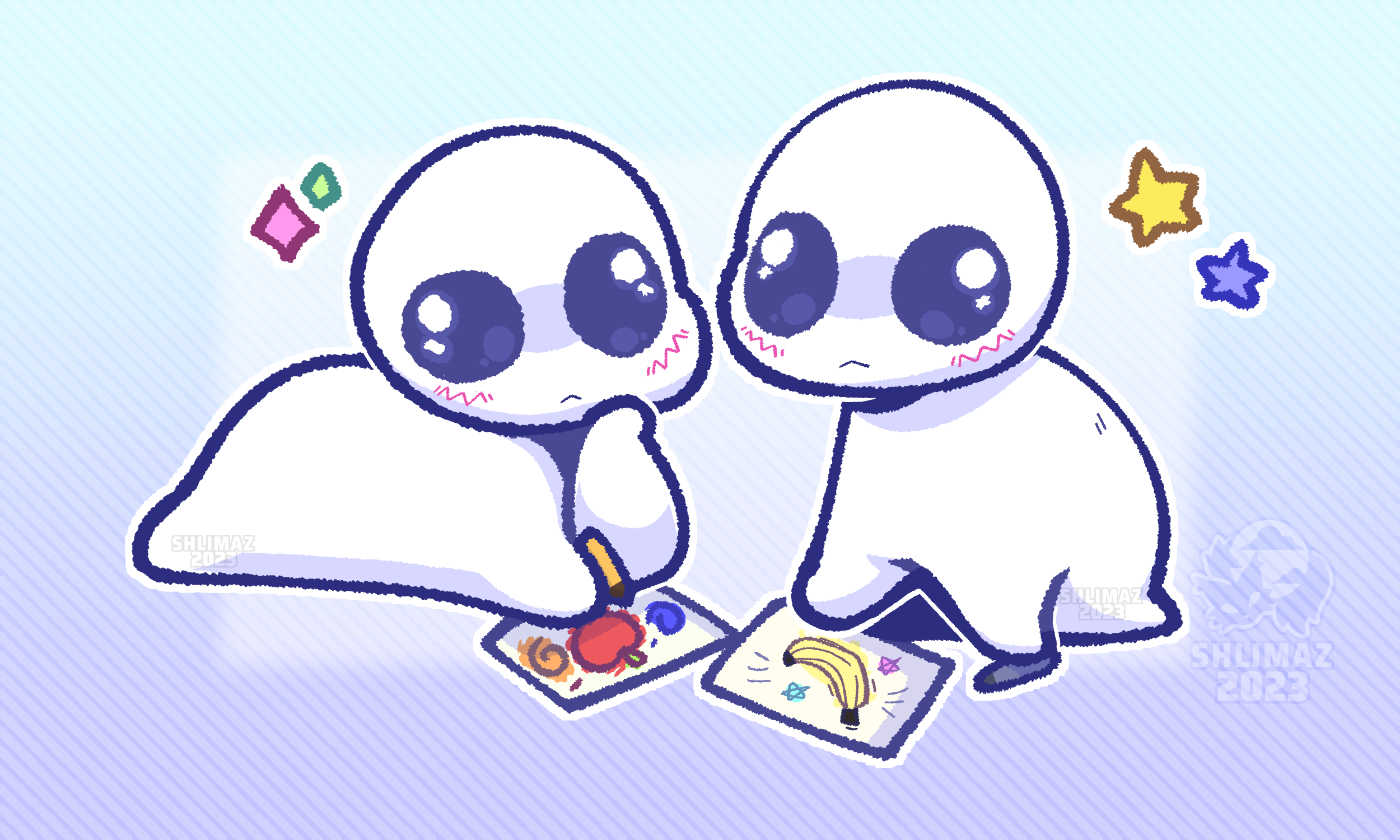 Parallel play by @Shlimaz – Sheezy.Art