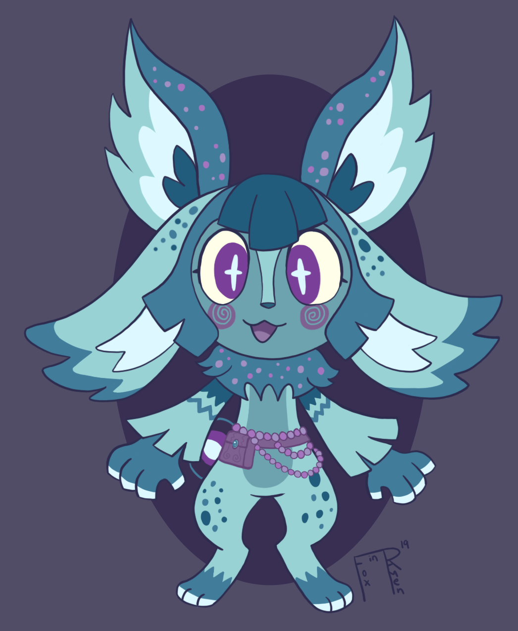 Pippin the Louxe (2019) by @CallsatMidnight – Sheezy.Art