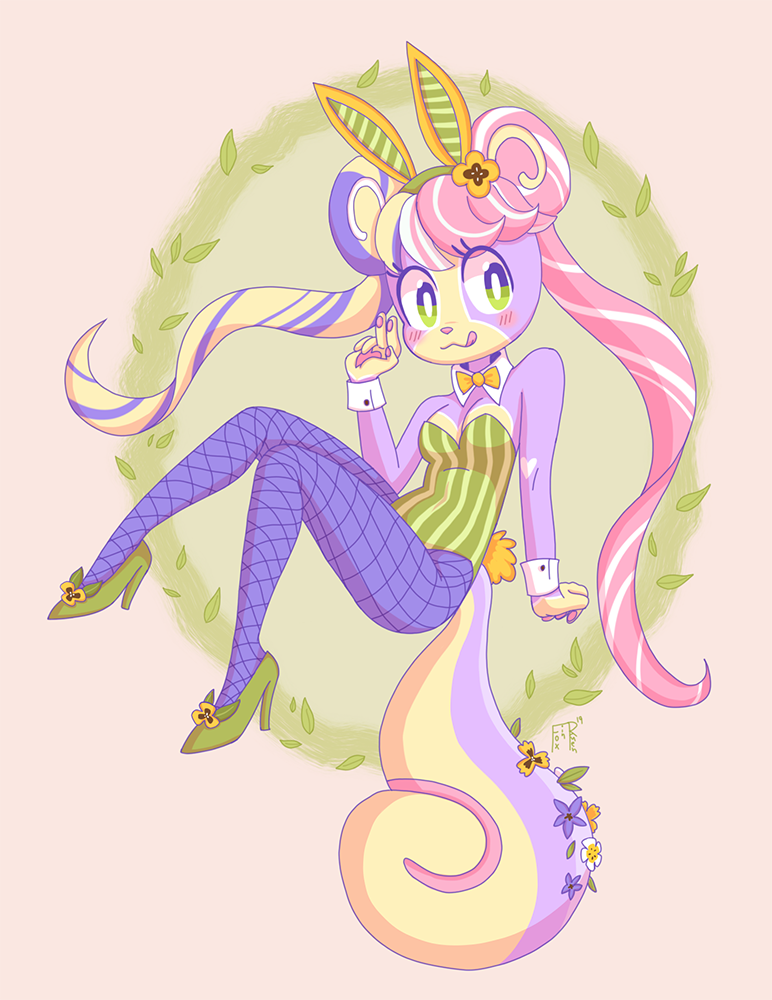 Bunny Girl Hermia (2019) by @CallsatMidnight – Sheezy.Art