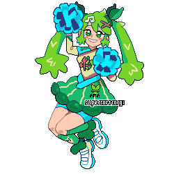 Grass Miku by @SuperSoftCorgi – Sheezy.Art