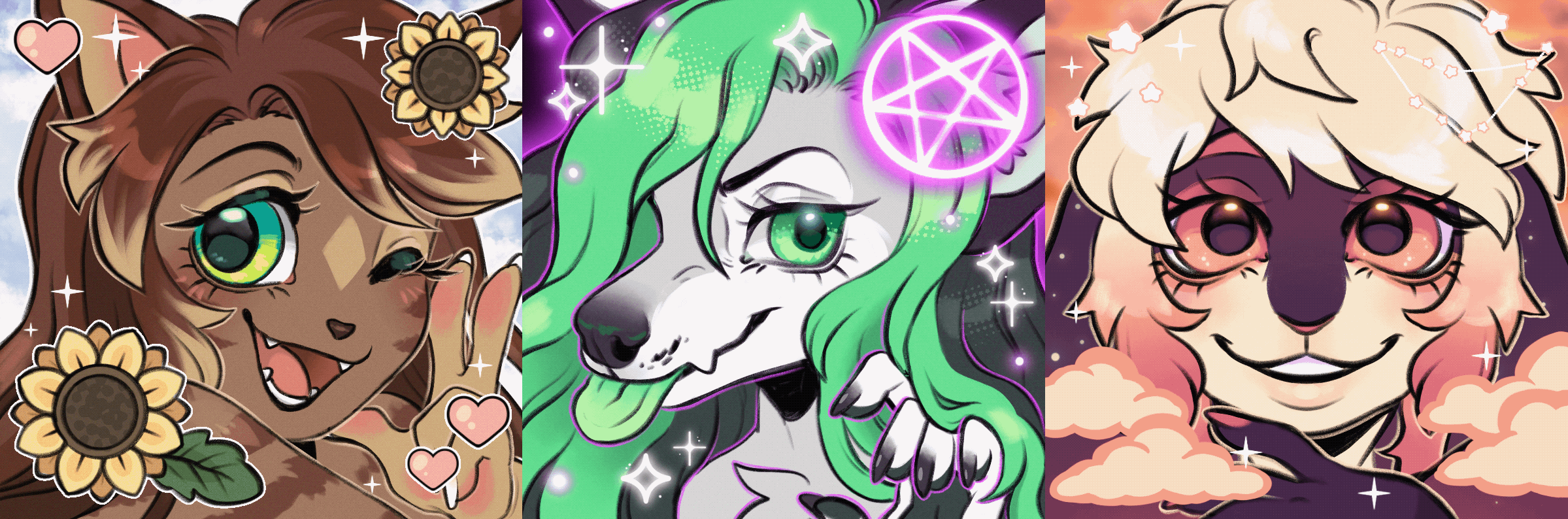 Custom Wiggle Icons by @Pricklypaws – Sheezy.Art