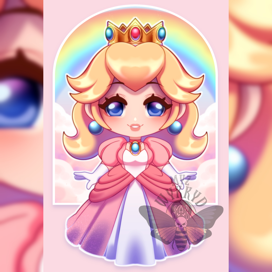 Princess Peach by @Myz-Wykkyd – Sheezy.Art