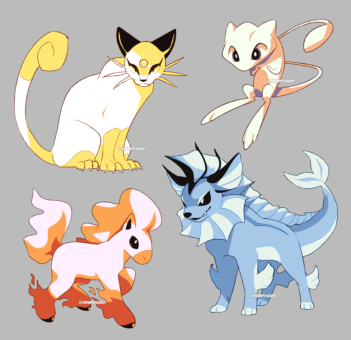 Pocket Monsters by @shrimposaurus – Sheezy.Art