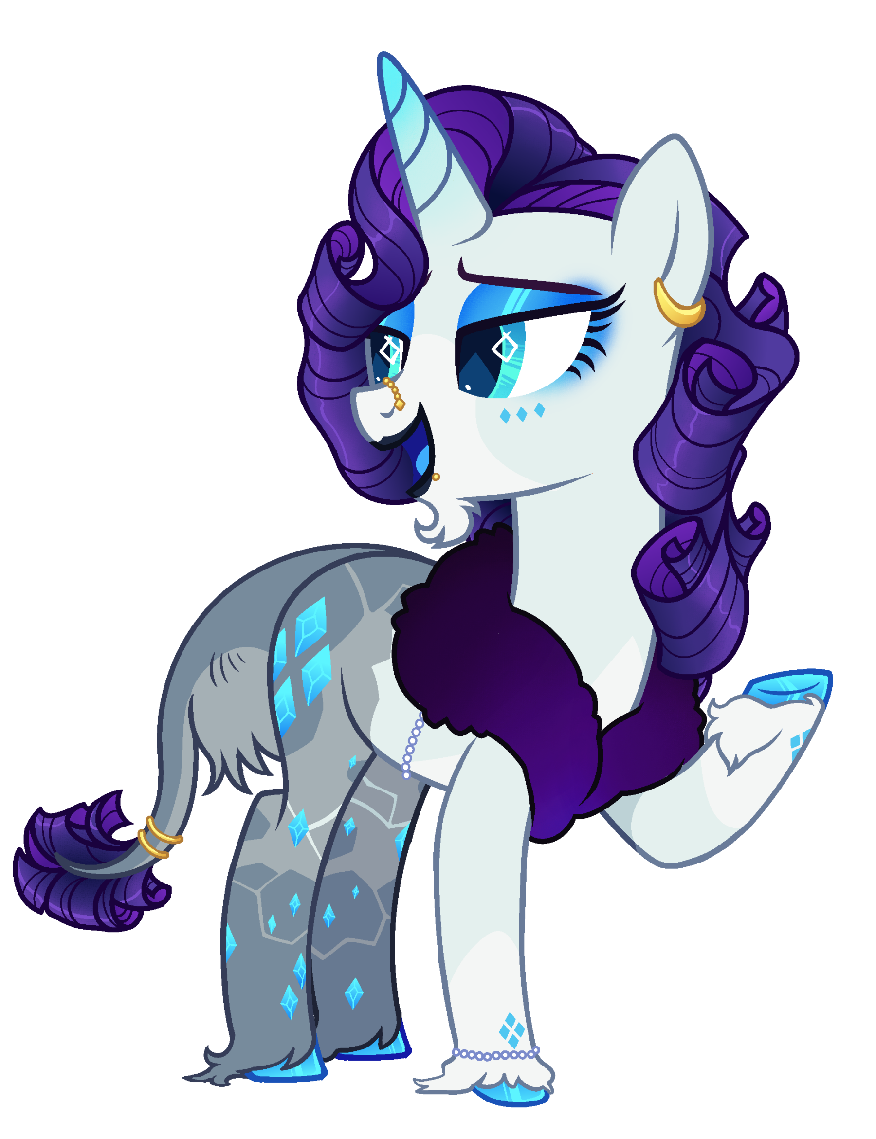 Rarity (redesign) by @MarchingSharks – Sheezy.Art