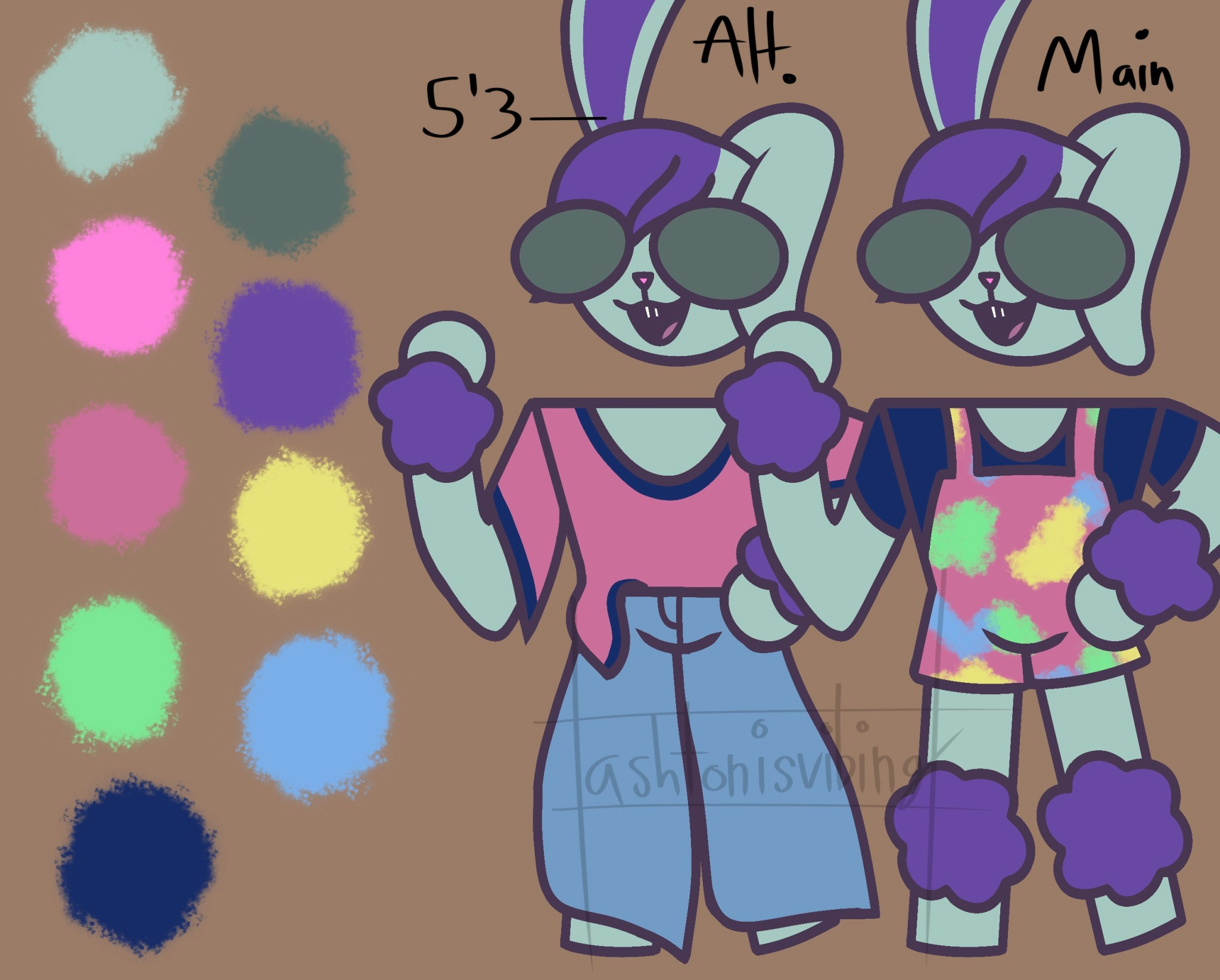 Bunny Fursona [2023] by @ashtonisvibing – Sheezy.Art