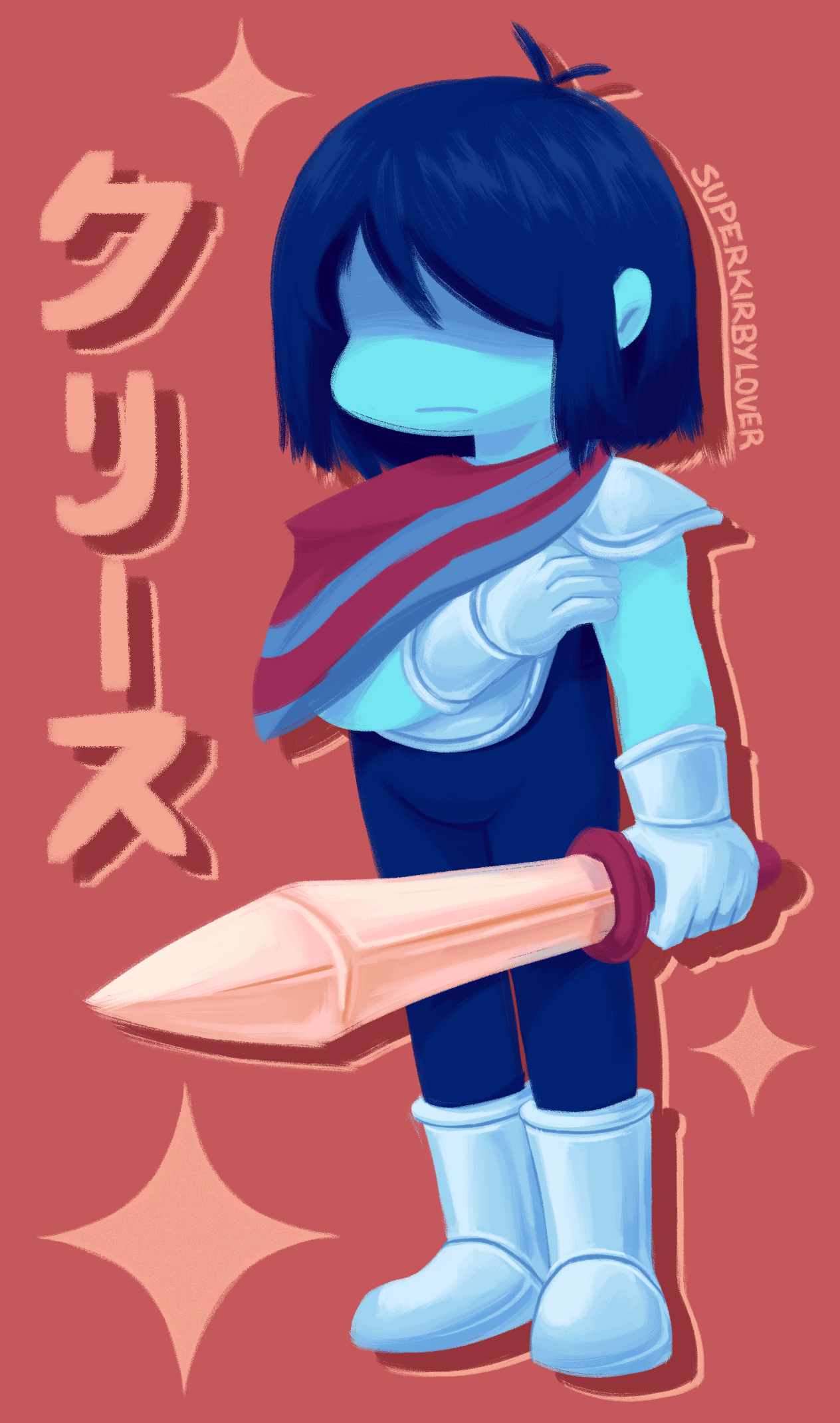 darkworld kris by @SuperKirbylover – Sheezy.Art