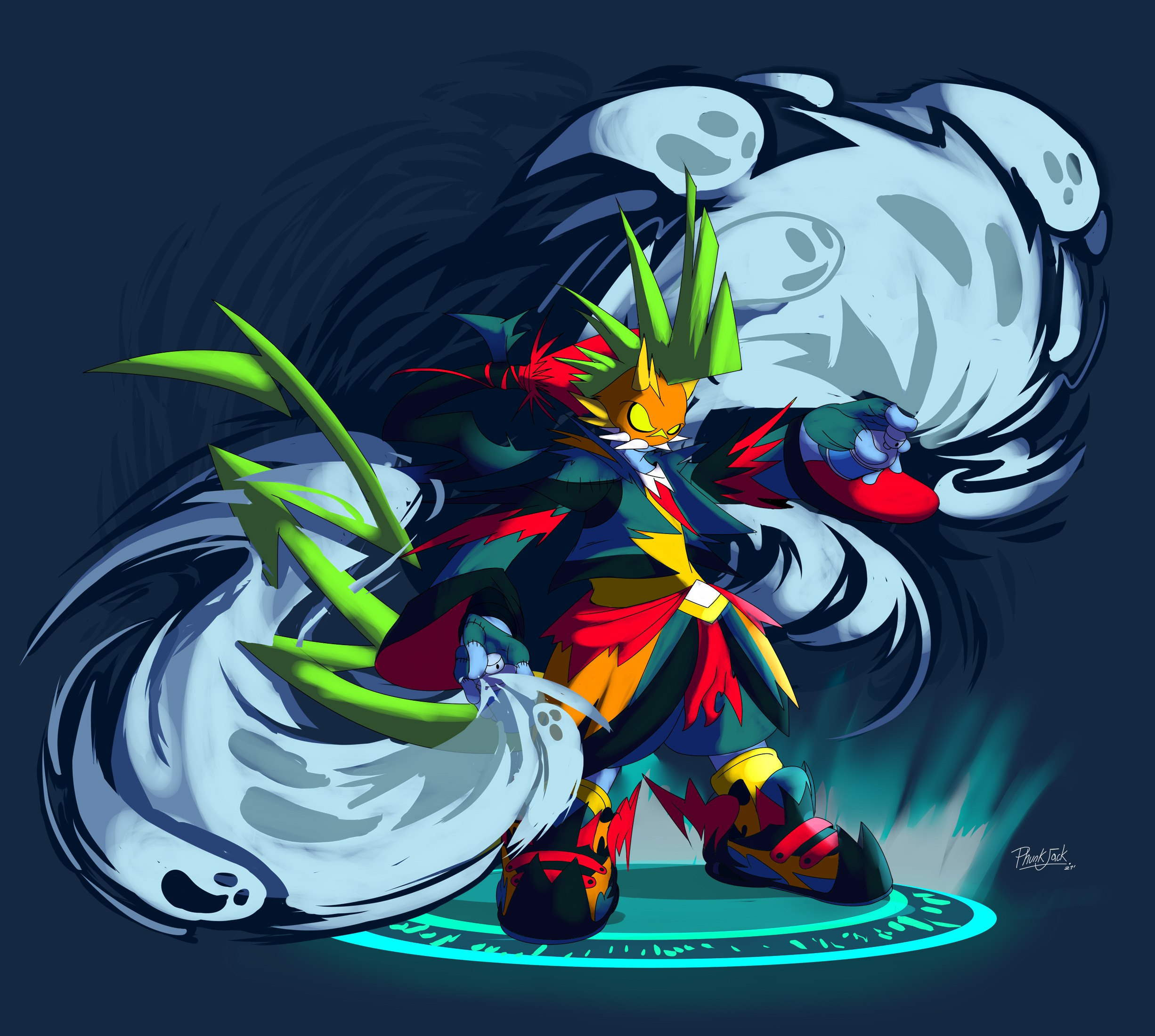 Skaw 2021 necromancer wear by @skazertacks – Sheezy.Art