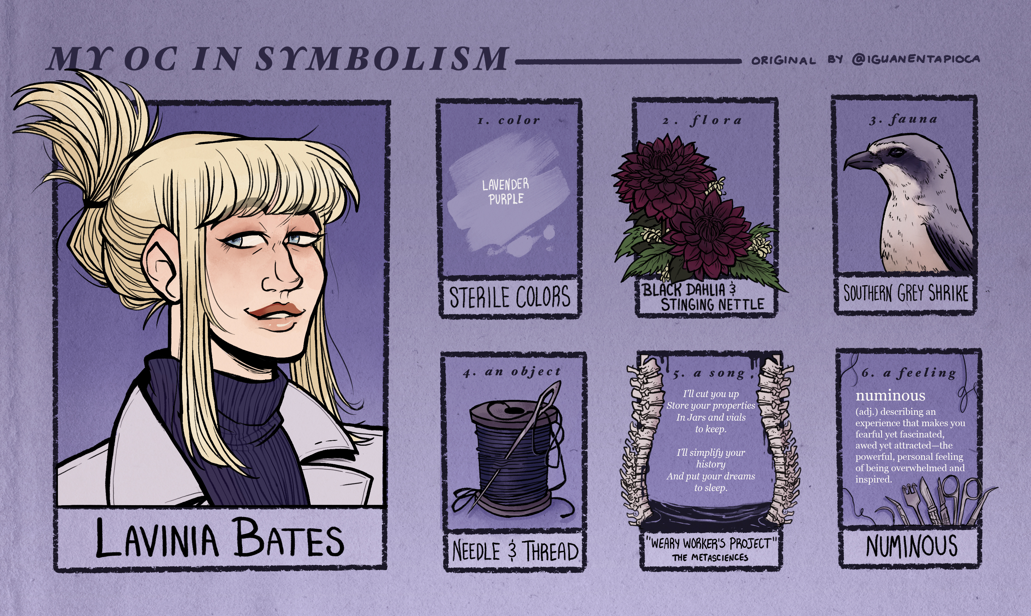 OC Symbolism Meme - Lavinia by @starryevening – Sheezy.Art