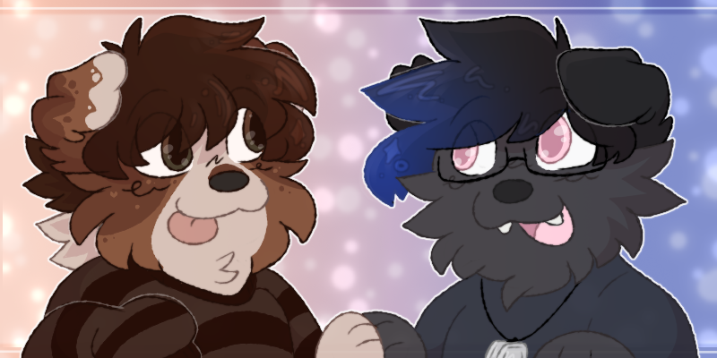 Two Pookies by @plut0w0 – Sheezy.Art