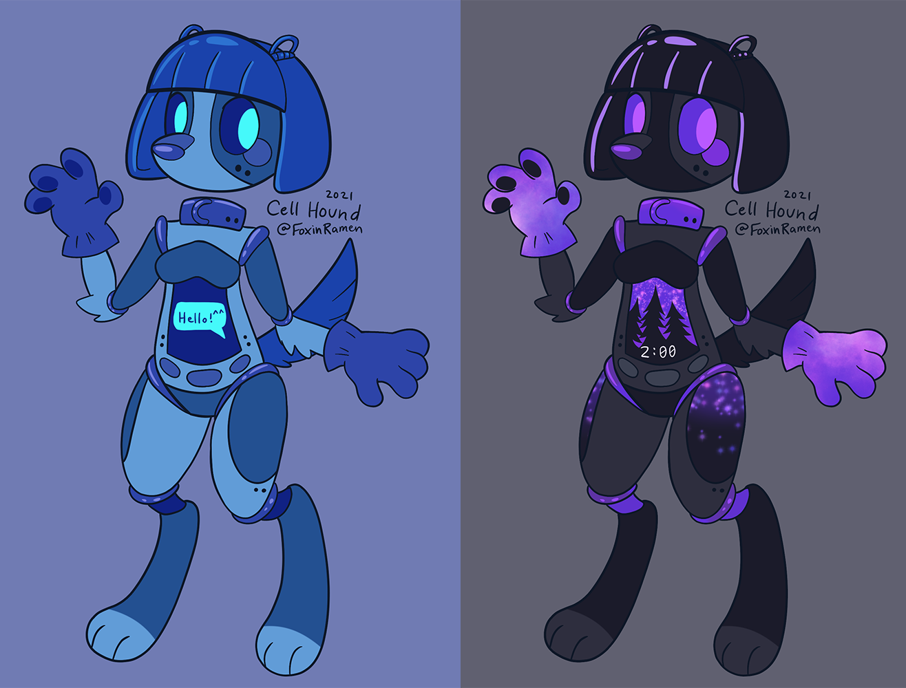 Cell Hound (2021) by @CallsatMidnight – Sheezy.Art