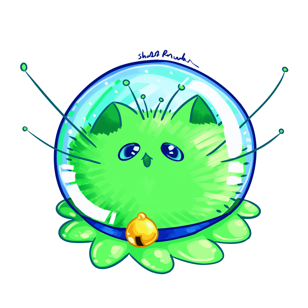Alien Kitten 1 by @ShadedPenumbra – Sheezy.Art