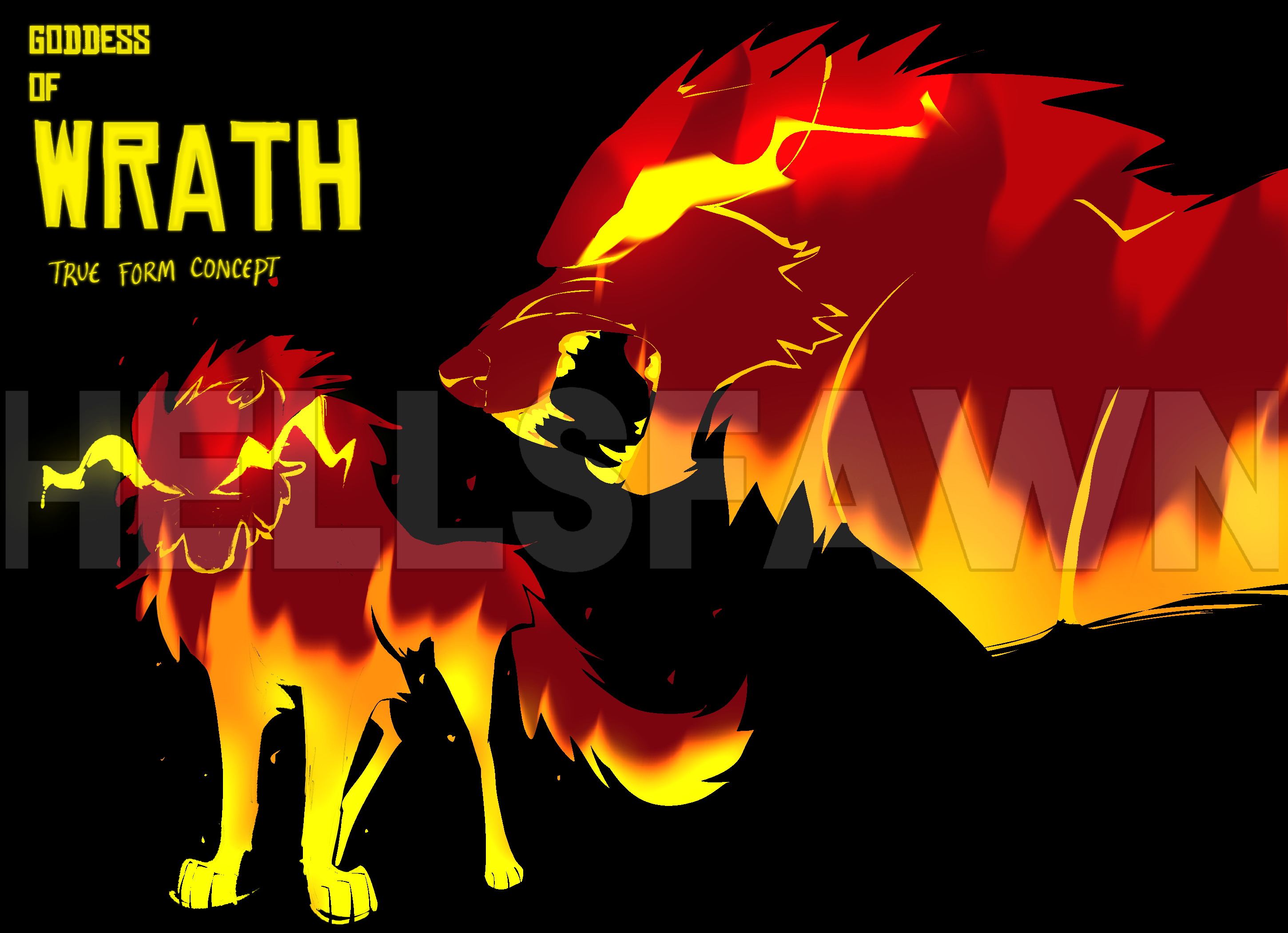 WRATH'S TRUE FORM - Concept Art by @JAFFACAT – Sheezy.Art