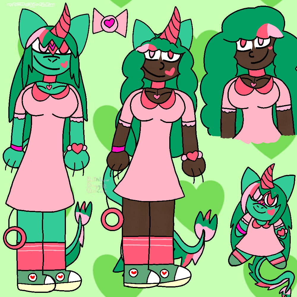 Imaginary friend Oc: Shamrock the Talking Kirin Plushie by @RainbowDoggieUnicorn – Sheezy.Art