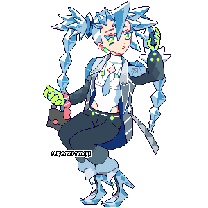 Ice Miku by @SuperSoftCorgi – Sheezy.Art