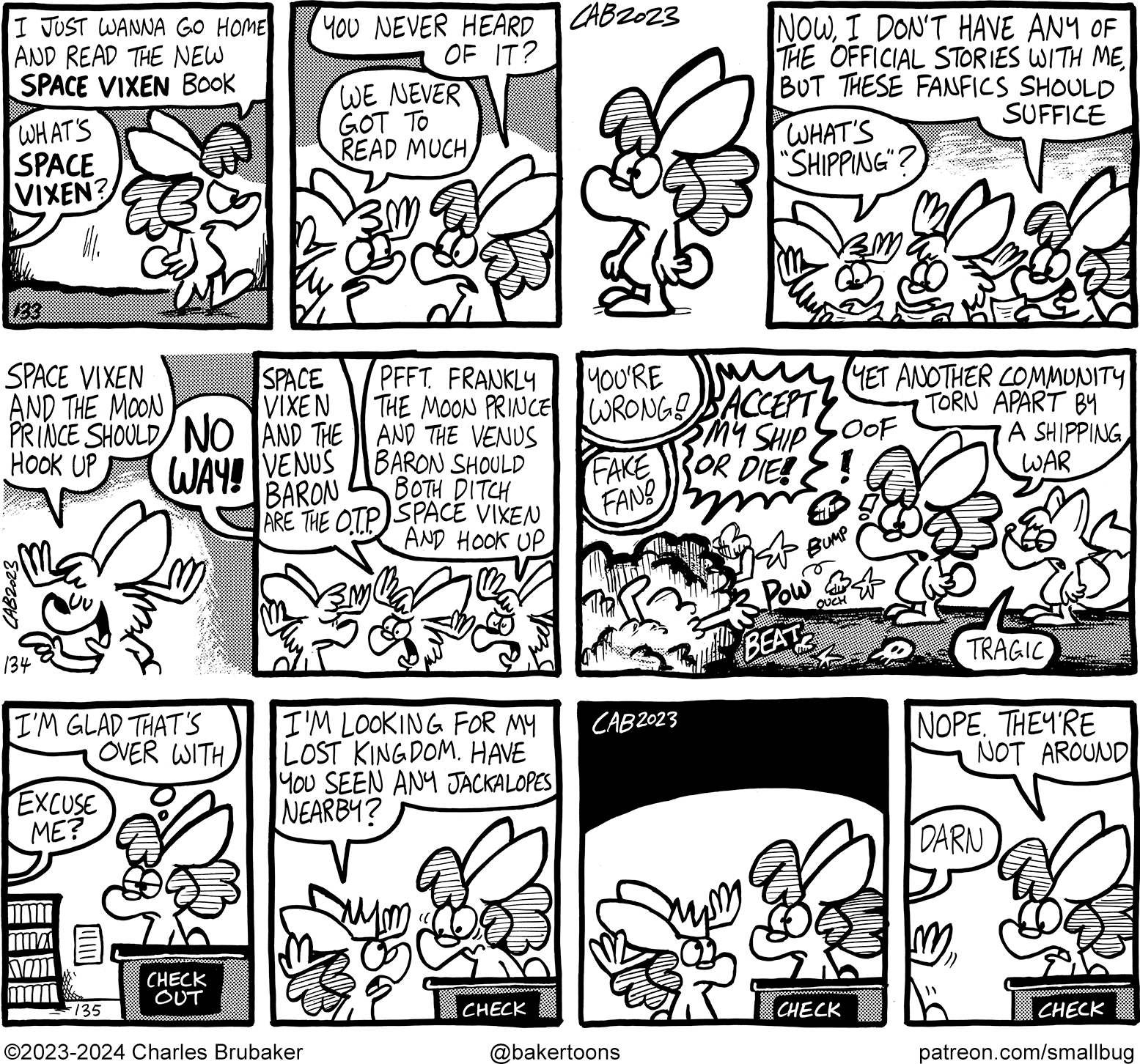 Lauren Ipsum 133-135 by @bakertoons – Sheezy.Art