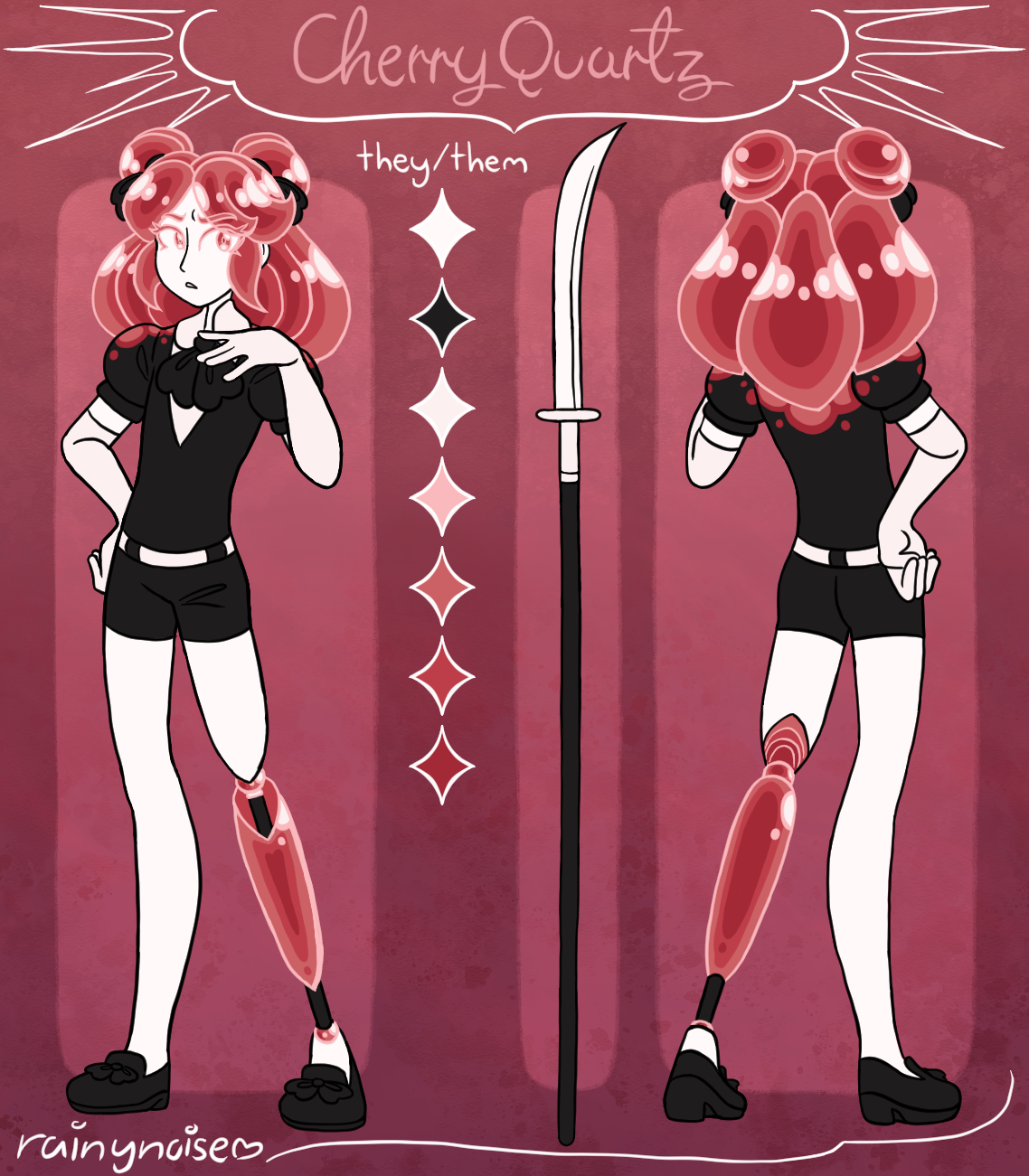 Cherry Quartz Reference (2024) by @RainyNOISE – Sheezy.Art