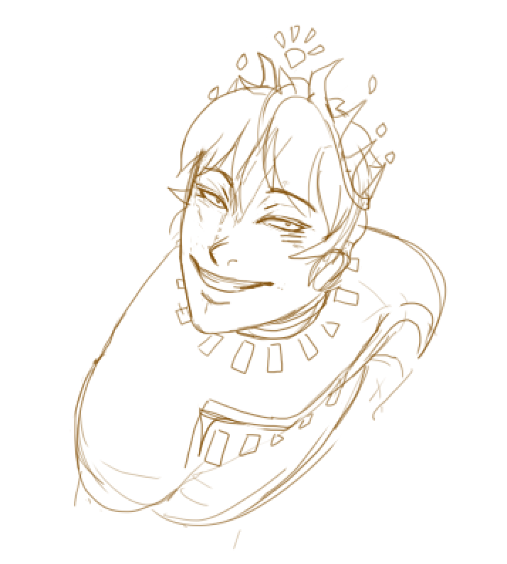 King Sketch by @Braidedfire – Sheezy.Art