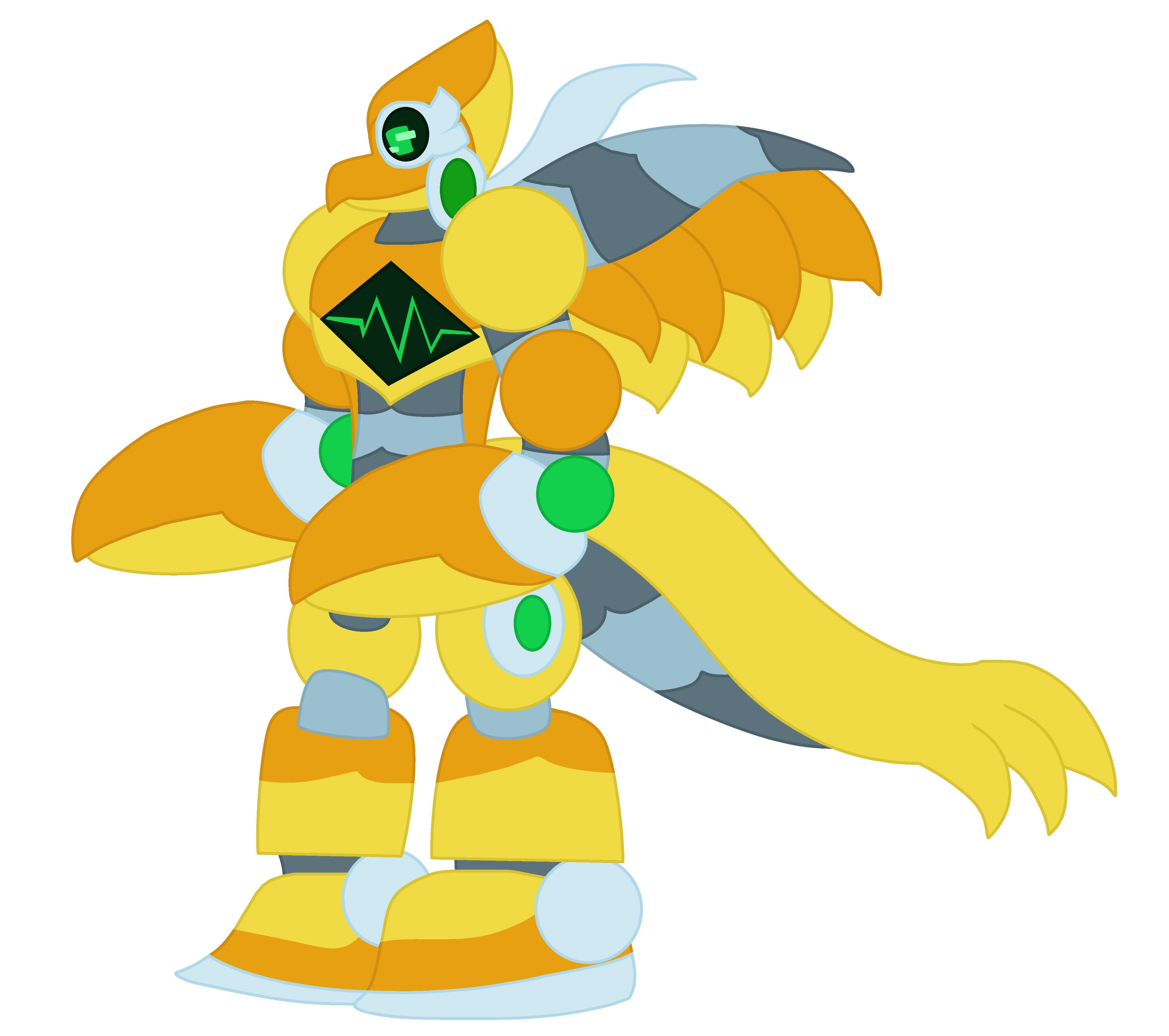 MEGA MAN OC - Heavy Lobster Man by @DJF1zzl3B0t – Sheezy.Art