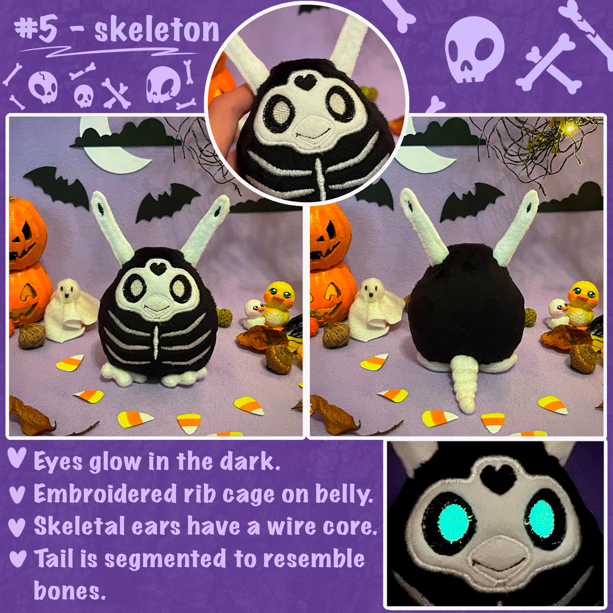 skeleton furby 5/7 by @DaypeepPlushies – Sheezy.Art