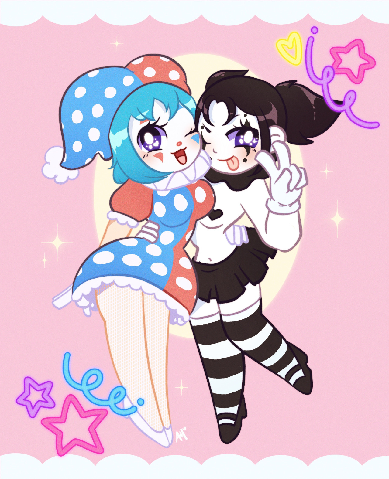 scrimbo x rochelle by @starrymoons – Sheezy.Art