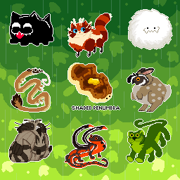 OC Pixel Doodle Collection 2 by @ShadedPenumbra – Sheezy.Art