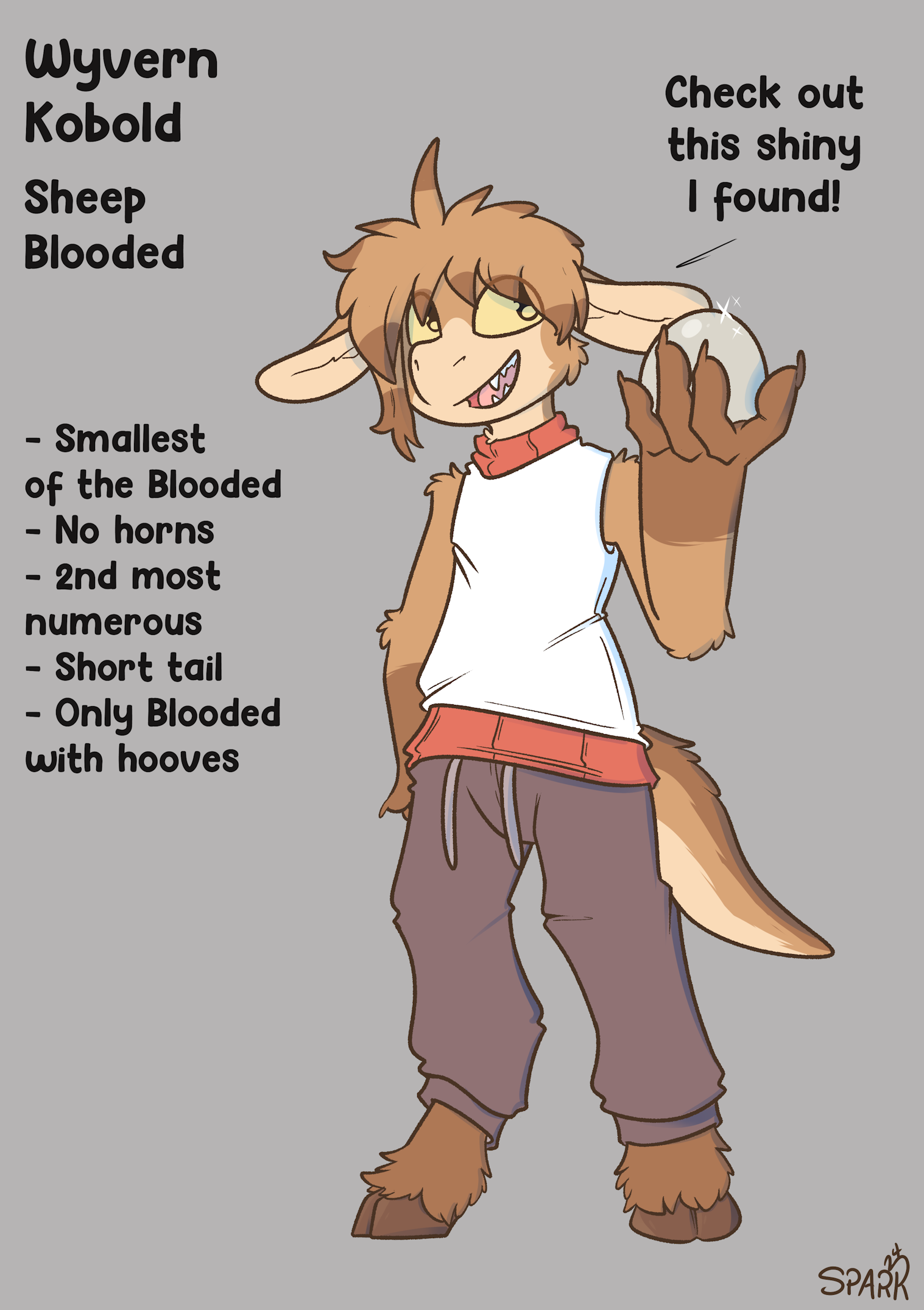 Wyvern Kobold | Sheep Blooded by @Spark – Sheezy.Art